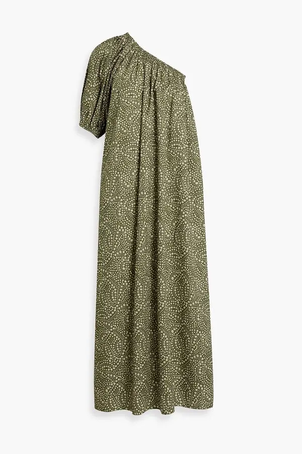 Matteau Floral-print Cotton-poplin Maxi Dress