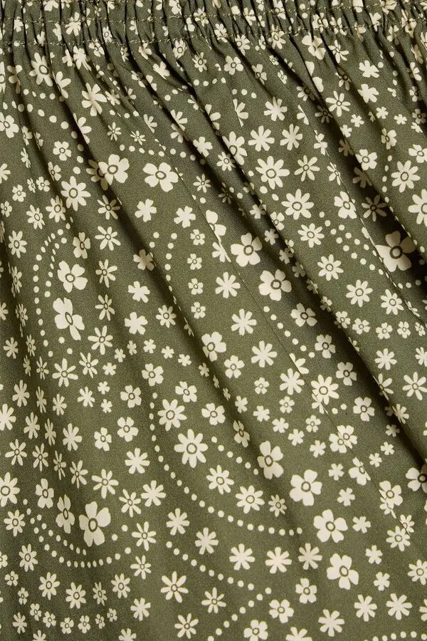 Matteau Floral-print Cotton-poplin Maxi Dress