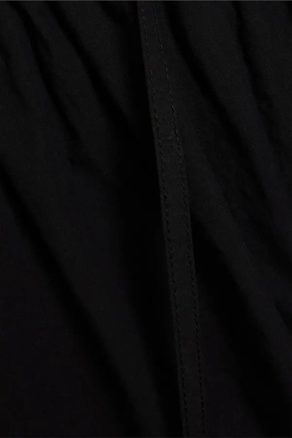 Matteau Cotton Poplin Wide-leg Pants - Black