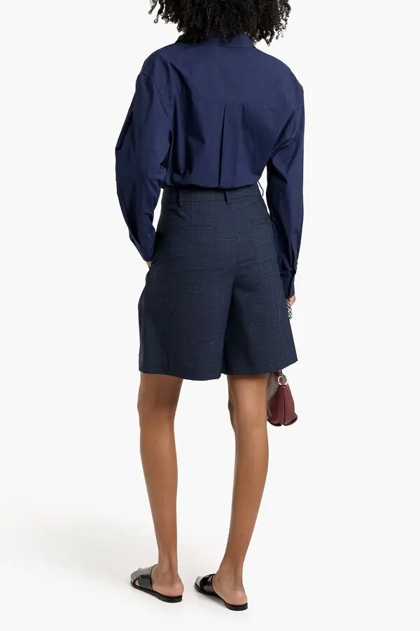 Matteau Cotton-poplin Shirt - Navy