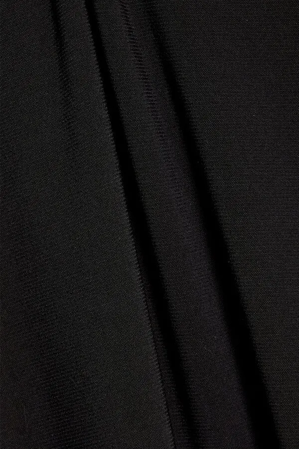 Norma Kamali Stretch-jersey Turtleneck Dress