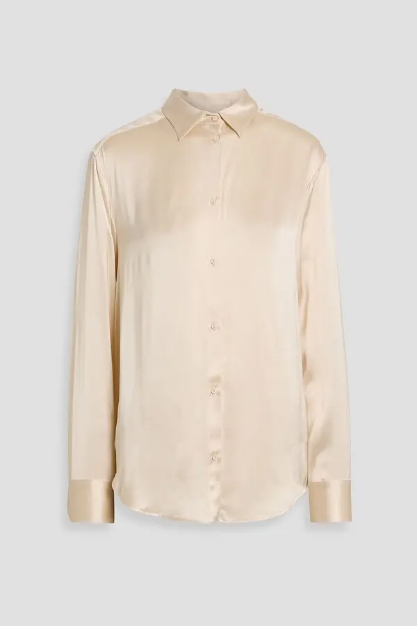Matteau Satin Shirt - Cream