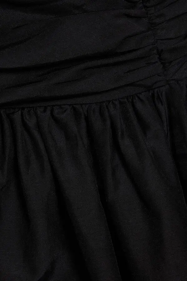 Matteau Cotton And Silk-blend Voile Maxi Dress