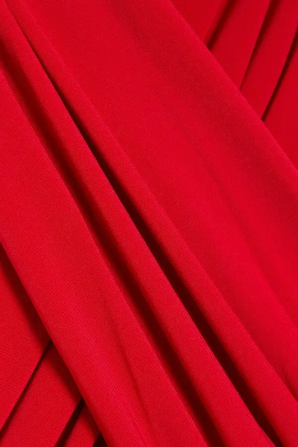 Norma Kamali Stretch-jersey Halterneck Gown - Red
