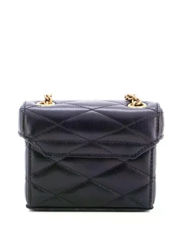 Saint Laurent June Box Bag Quilted Leather Micro Shoulder Bag