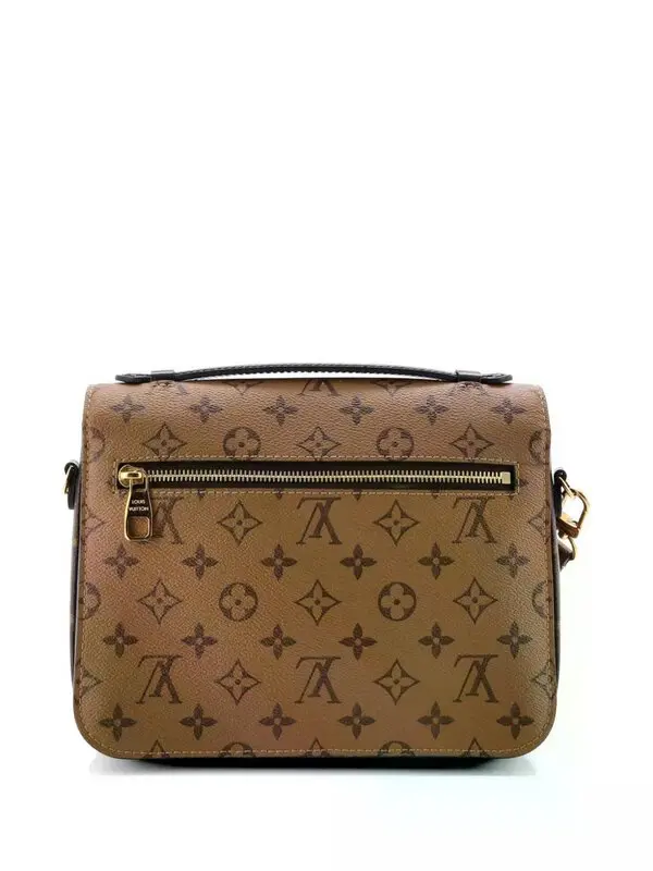 LOUIS VUITTON Pochette Metis Reverse Monogram Canvas - Brown