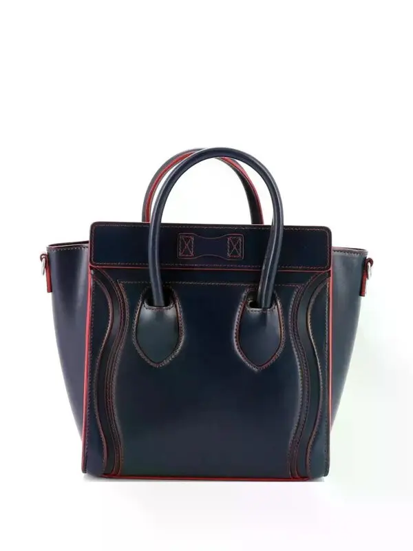 Celine Luggage Nano Crossbody Bag - Blue