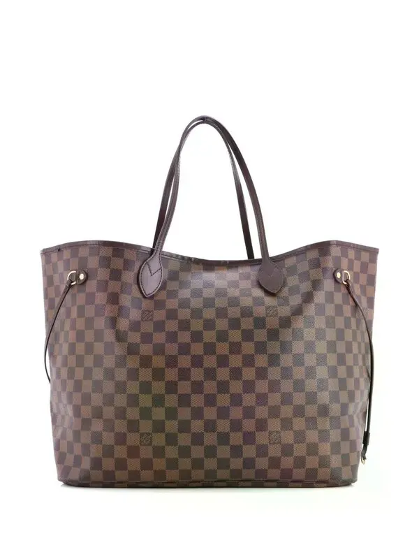 LOUIS VUITTON Neverfull Damier Gm Tote Bag - Brown