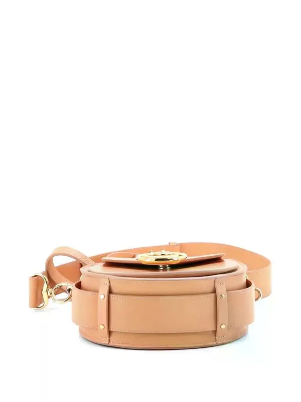 Chloé Tess Small Leather Shoulder Bag - Neutrals