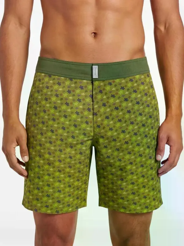 Vilebrequin Turtle-pattern Swim Shorts