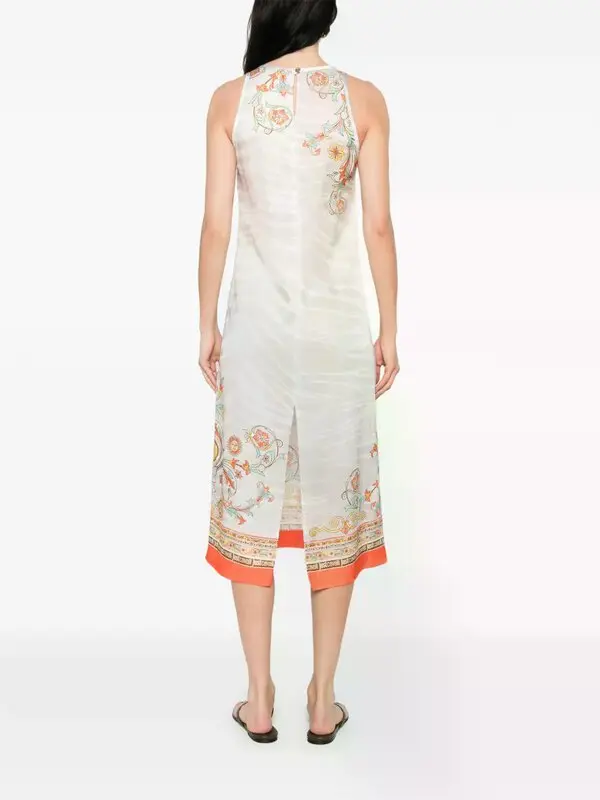 Just Cavalli Printed Midi Dress