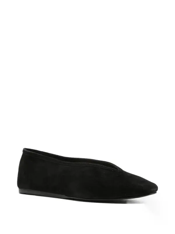 Manebí Pointed Ballet Flats - Black