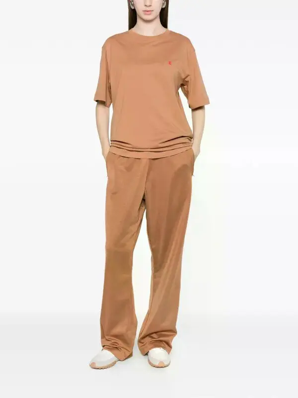 Études Studio Embroidered T-shirt - Brown