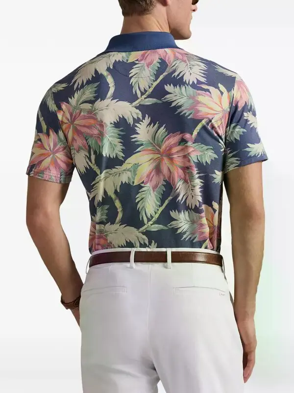 Rlx Ralph Lauren Floral-print Polo Shirt