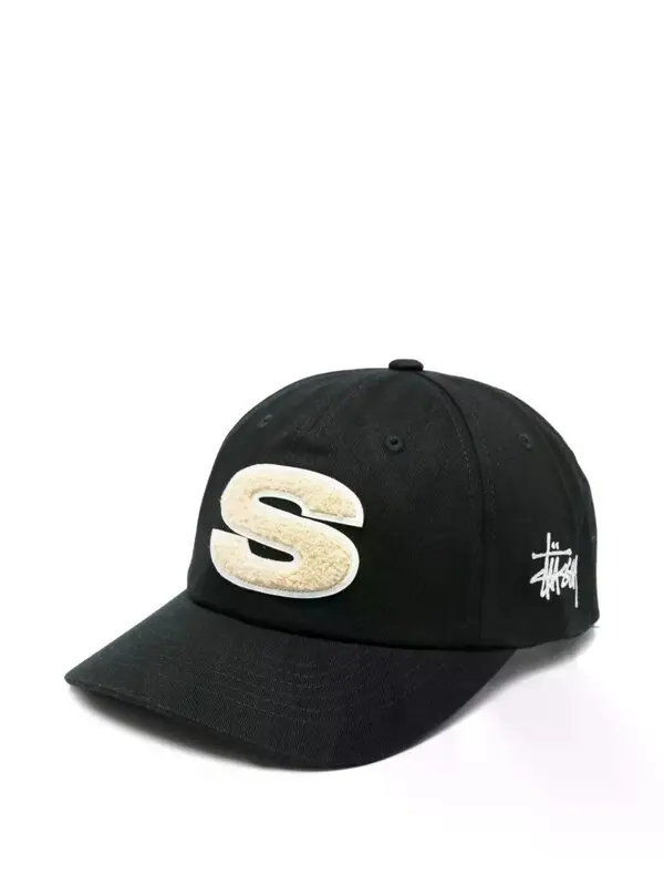 StÜssy Appliqué Cap - Black