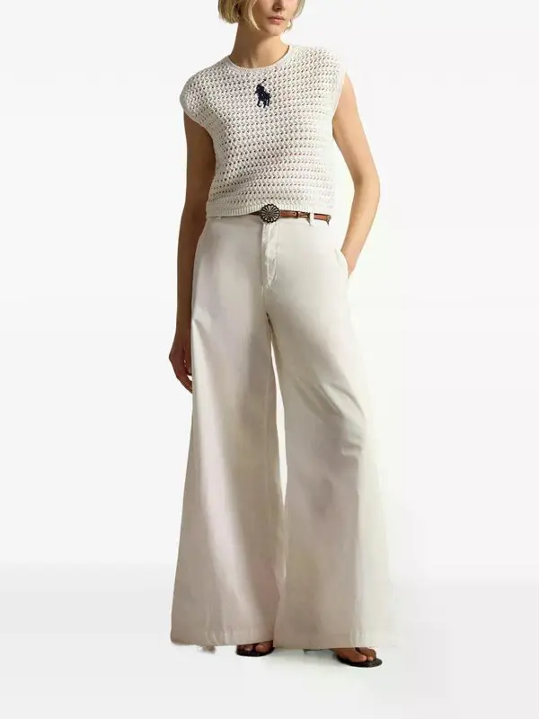 Polo Ralph Lauren Crochet Knit Vest