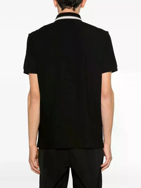 Moncler Logo Collar Polo Shirt
