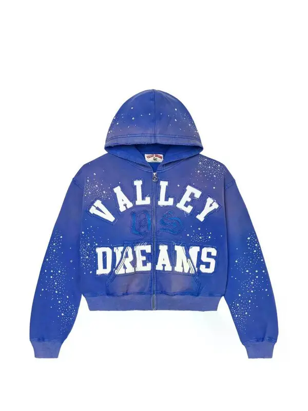 VALE FOREVER Forever Classico Zip-up Hoodie - Blue