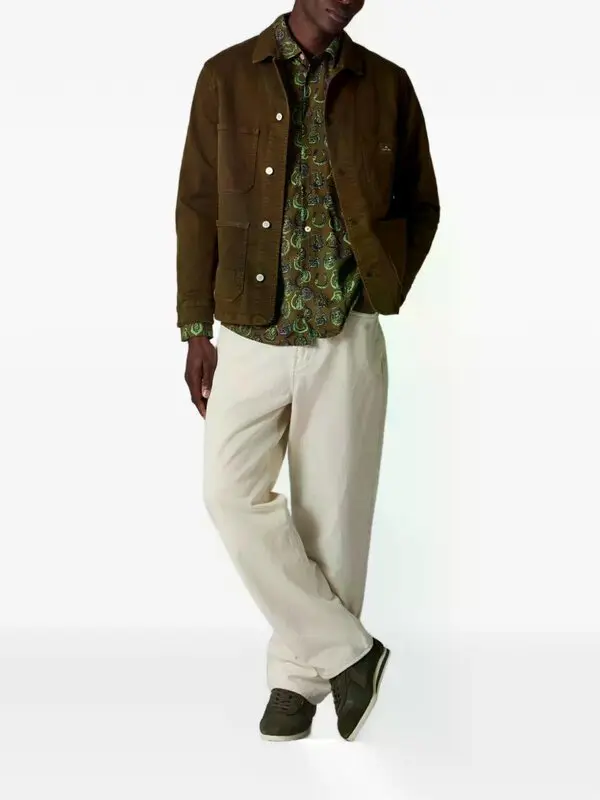 Paul Smith Lyocell 'lucky Charm' Print Shirt