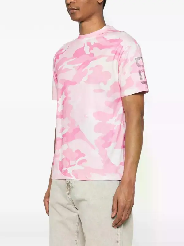 GALLERY DEPT. Camo Logo T-shirt - Pink
