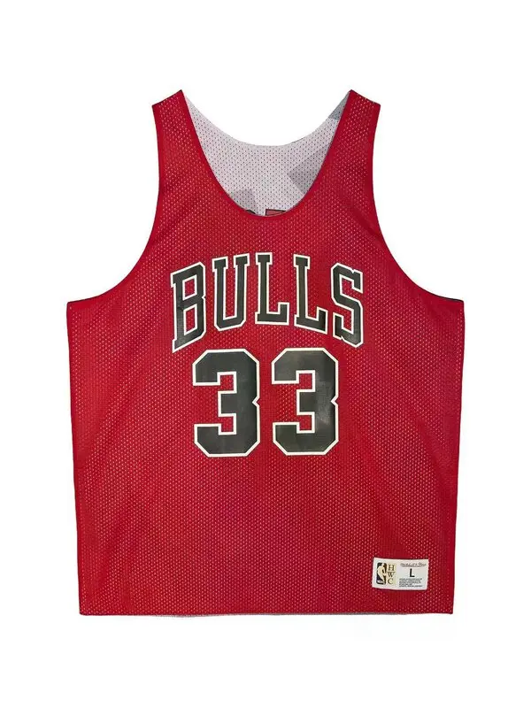 Mitchell & Ness Scottie Pippen Reversible Tank Top - Red