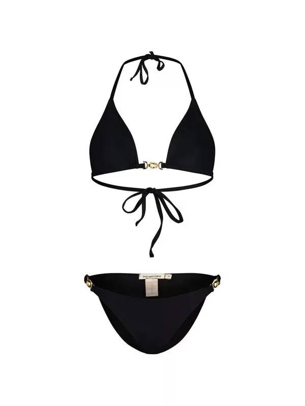 PARAMIDONNA Gia Tie-detail Bikini - Black