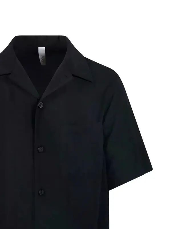 HEVO Pocket Button Shirt - Black