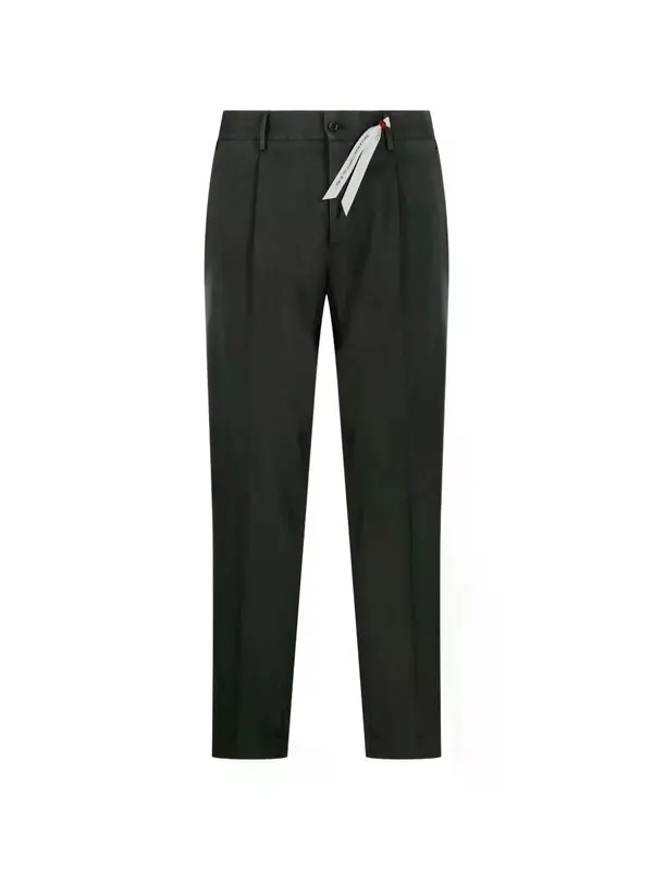 SANTANIELLO Pleated Trousers - Grey