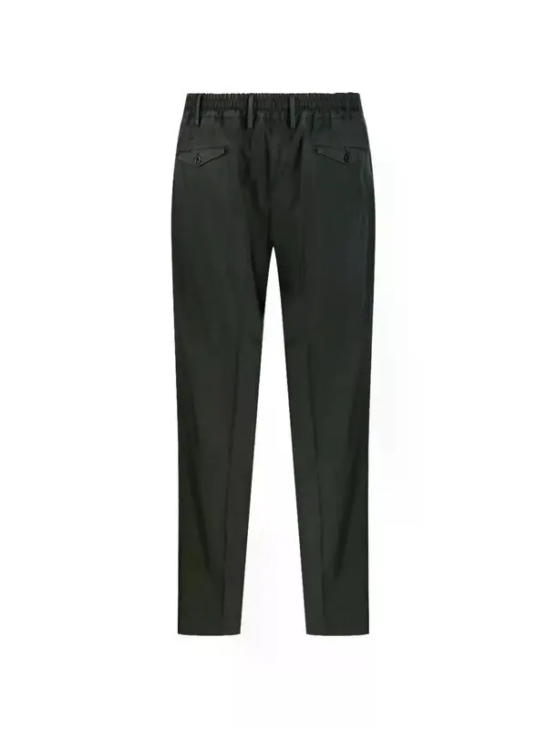 SANTANIELLO Pleated Trousers - Grey