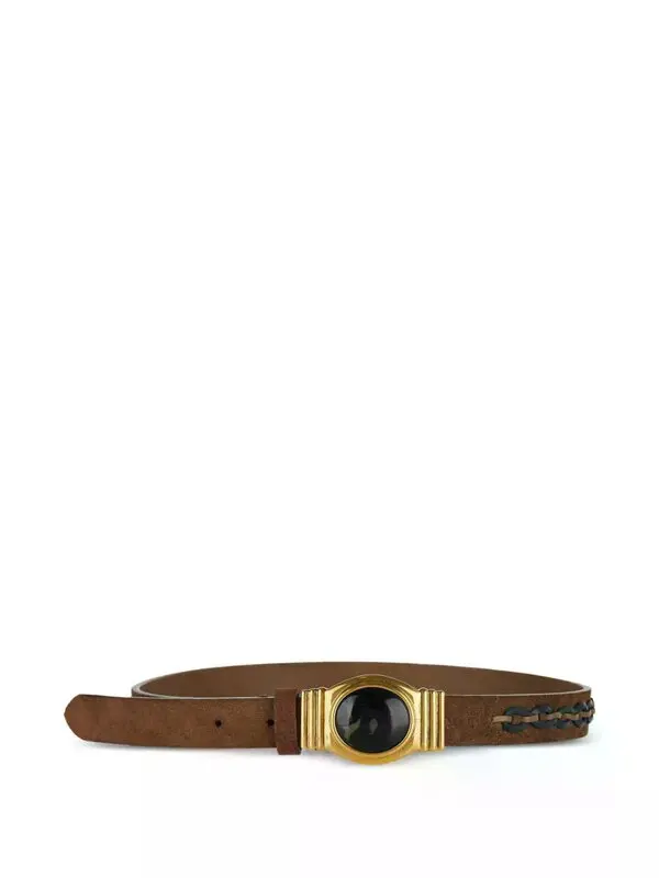 Etro Oval-buckle Belt - Brown