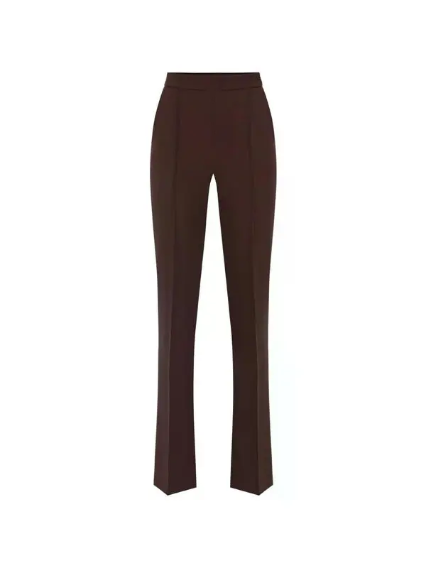Elisabetta Franchi Lightweight Crêpe Fabric Trousers