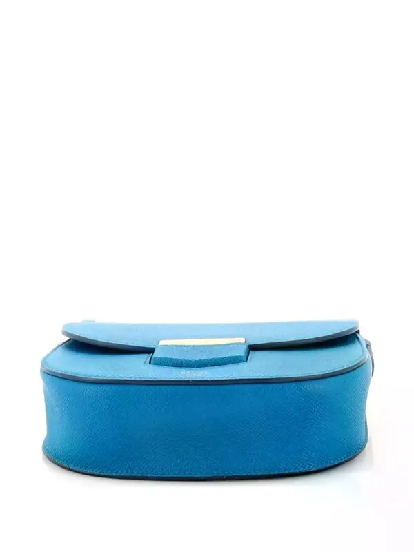 Celine Trotteur Small Crossbody Bag Grainy Leather - Blue