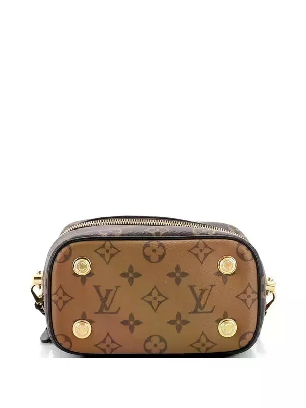 LOUIS VUITTON Vanity Handbag Reverse Monogram Canvas Pm Satchel
