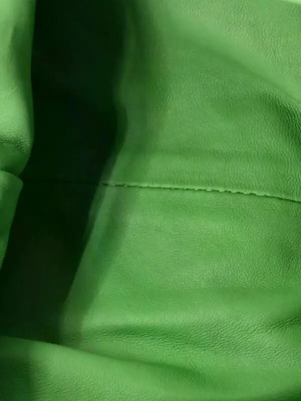 Bottega Veneta The Pouch Intrecciato Nappa Mini Crossbody Bag - Green