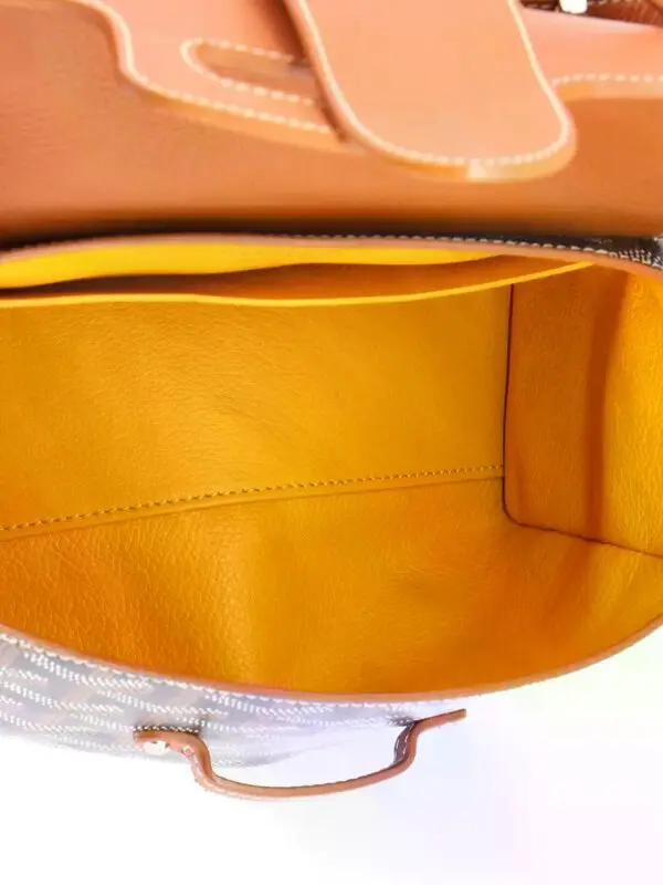 Goyard Saigon Top Handle Mini Shoulder Bag - Brown