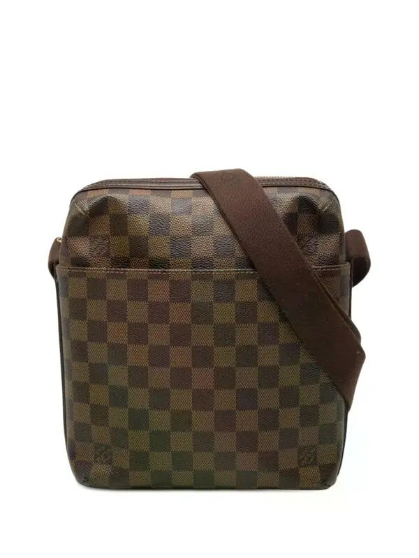 LOUIS VUITTON 2011 Damier Ebene Beaubourg Trotteur Crossbody Bag - Brown