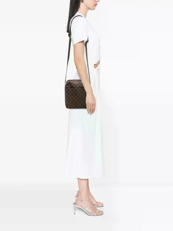 LOUIS VUITTON 2011 Damier Ebene Beaubourg Trotteur Crossbody Bag - Brown