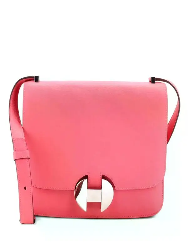 Hermès 2002 Evercolor 20 Shoulder Bag - Pink