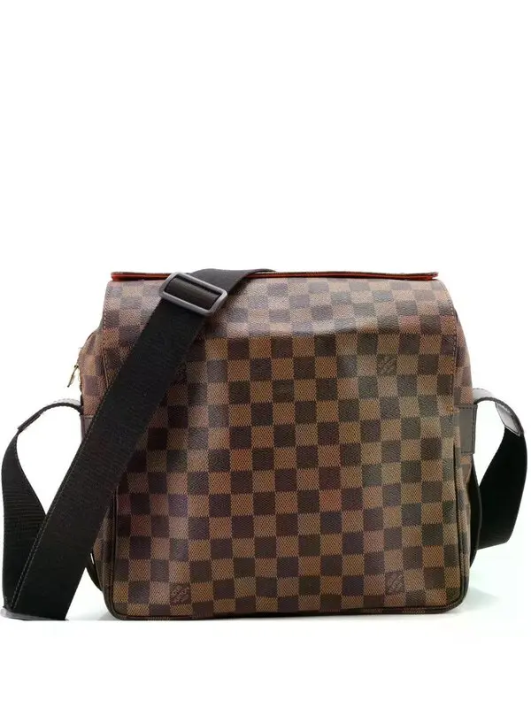 LOUIS VUITTON Naviglio Damier Crossbody Bag - Brown