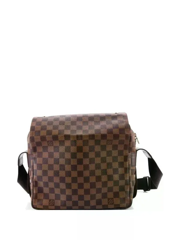 LOUIS VUITTON Naviglio Damier Crossbody Bag - Brown