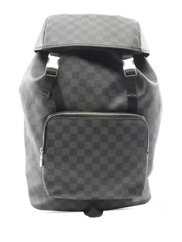 LOUIS VUITTON 2018 Damier Graphite Zack Backpack
