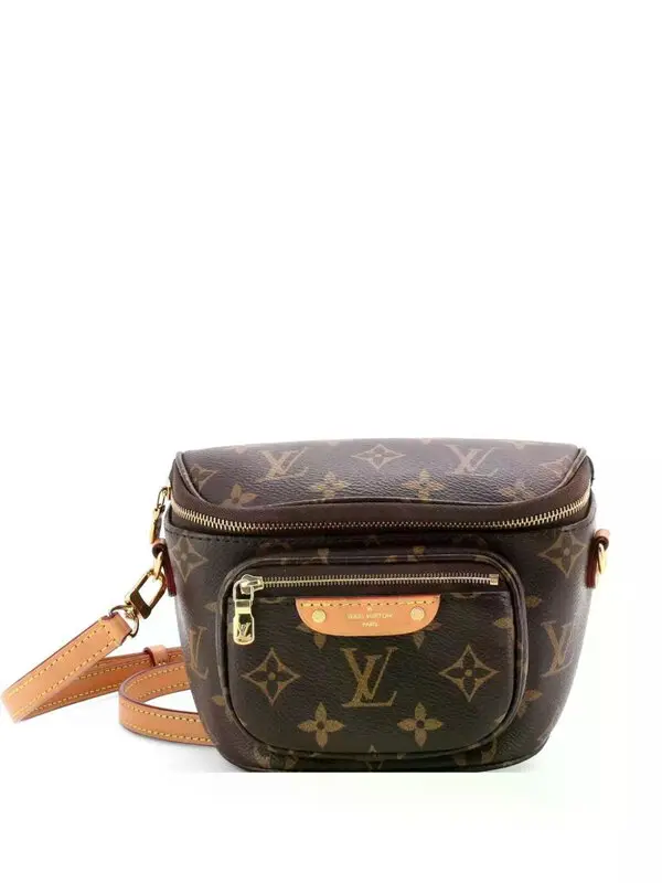 LOUIS VUITTON Bum Bag Monogram Canvas Mini - Brown