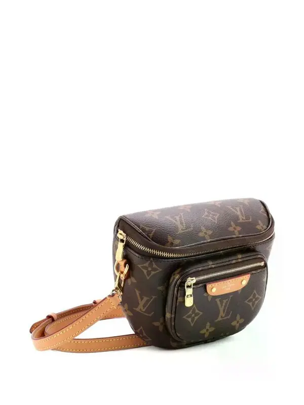 LOUIS VUITTON Bum Bag Monogram Canvas Mini - Brown