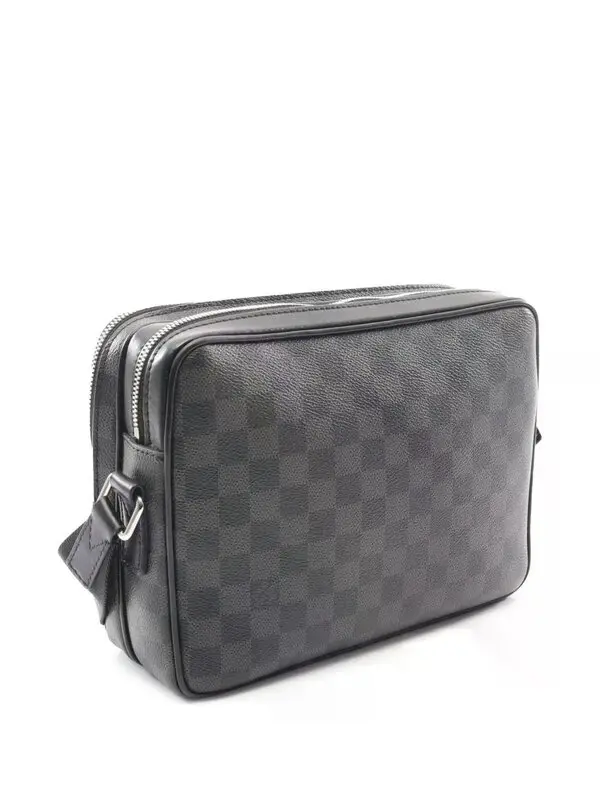 LOUIS VUITTON 2019 Damier Graphite Trocadero Pm Crossbody Bag