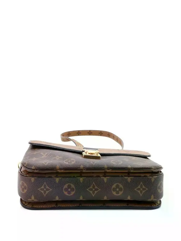 LOUIS VUITTON Pochette Metis Reverse Monogram Canvas - Brown