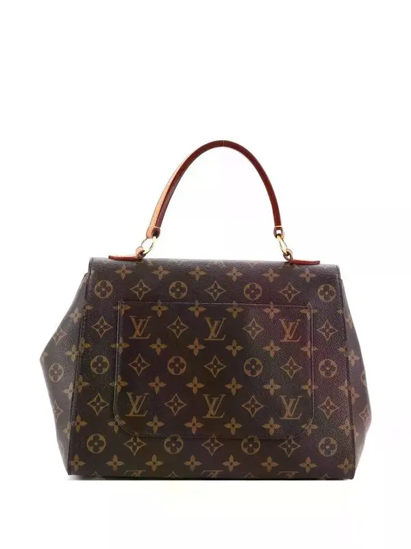LOUIS VUITTON Cluny Top Handle Monogram Canvas Mm - Brown