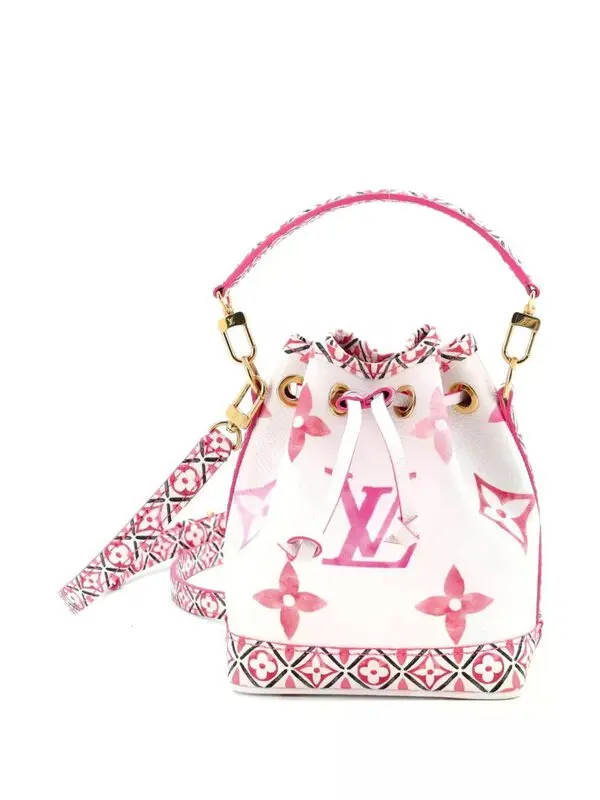 LOUIS VUITTON Noe Nm Handbag The Pool Monogram Watercolor Giant Nano Bucket Bag - Multicolour