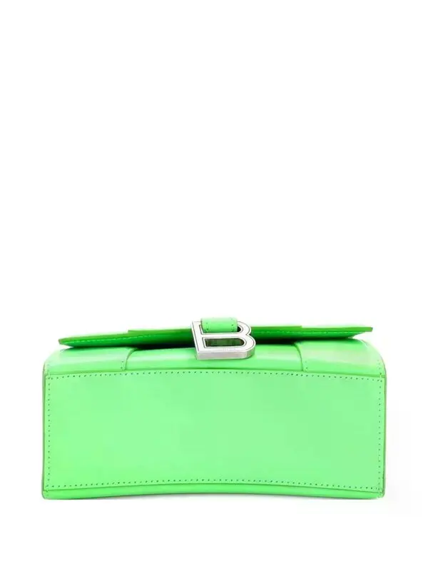 Balenciaga Hourglass Xs Top Handle Crossbody Bag - Green