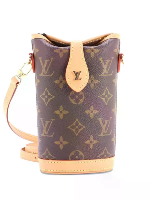 LOUIS VUITTON Fold Me Pouch Monogram Canvas Crossbody Bag - Brown