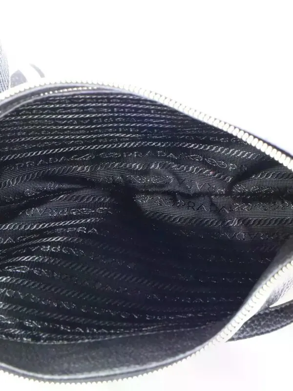 Prada Dual Strap Flat Vitello Daino Medium Crossbody Bag
